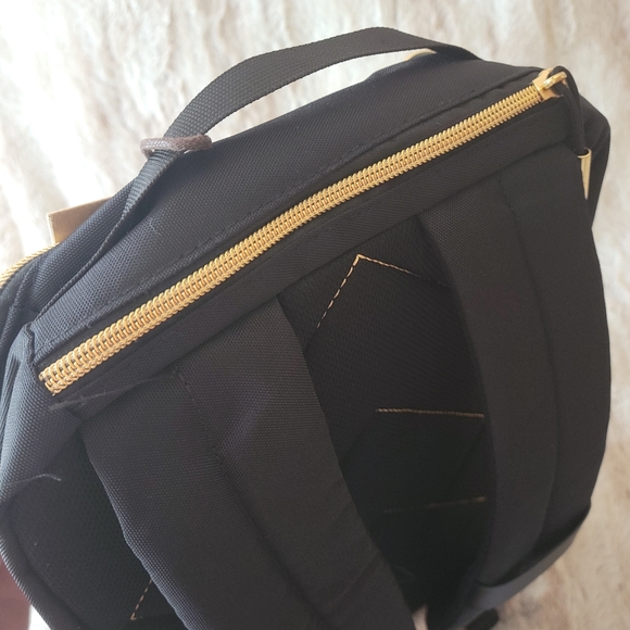 origaudio | Bags | Origaudio Black And Gold Beemini Backpack Nwt | Poshmark